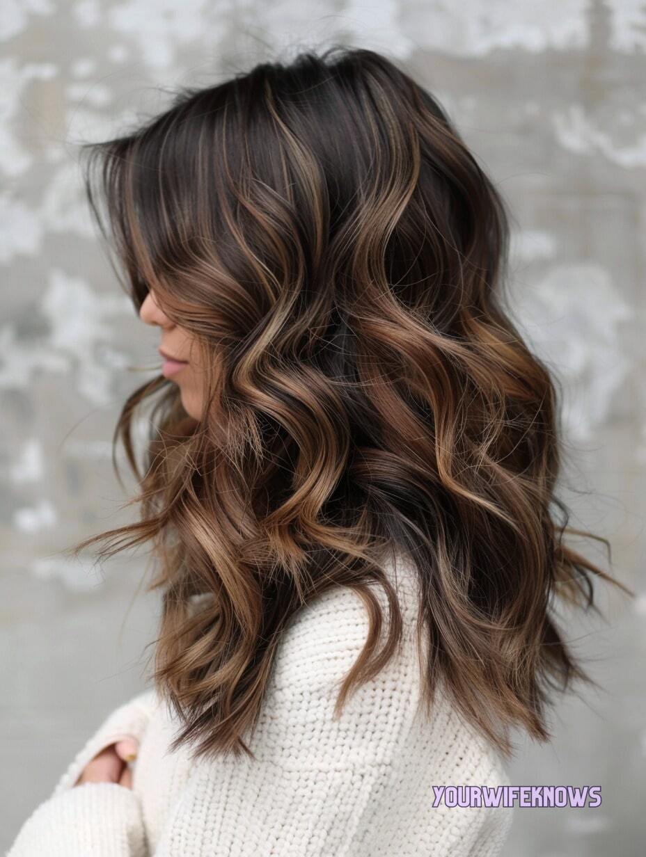 29 Enchanting Brunette Highlights to Elevate Your Summer Style
