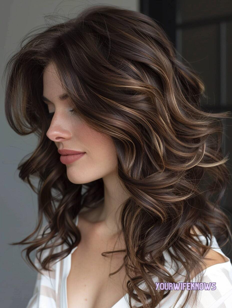 29 Enchanting Brunette Highlights to Elevate Your Summer Style