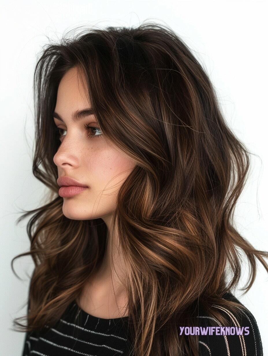 29 Enchanting Brunette Highlights to Elevate Your Summer Style
