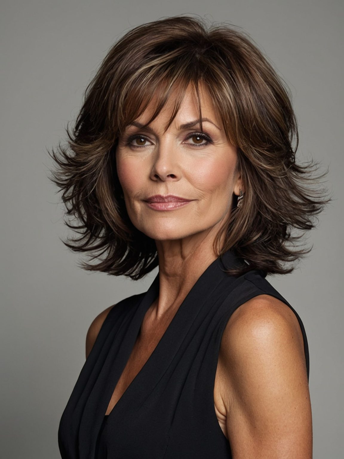 Graceful Transitions: 44 Chic Medium-Length Haircuts for the Fabulous ...