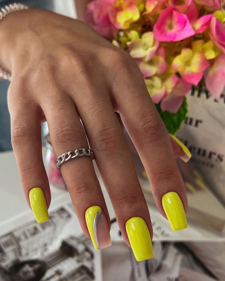 54 Vibrant Long Square Nail Designs to Elevate Your Style