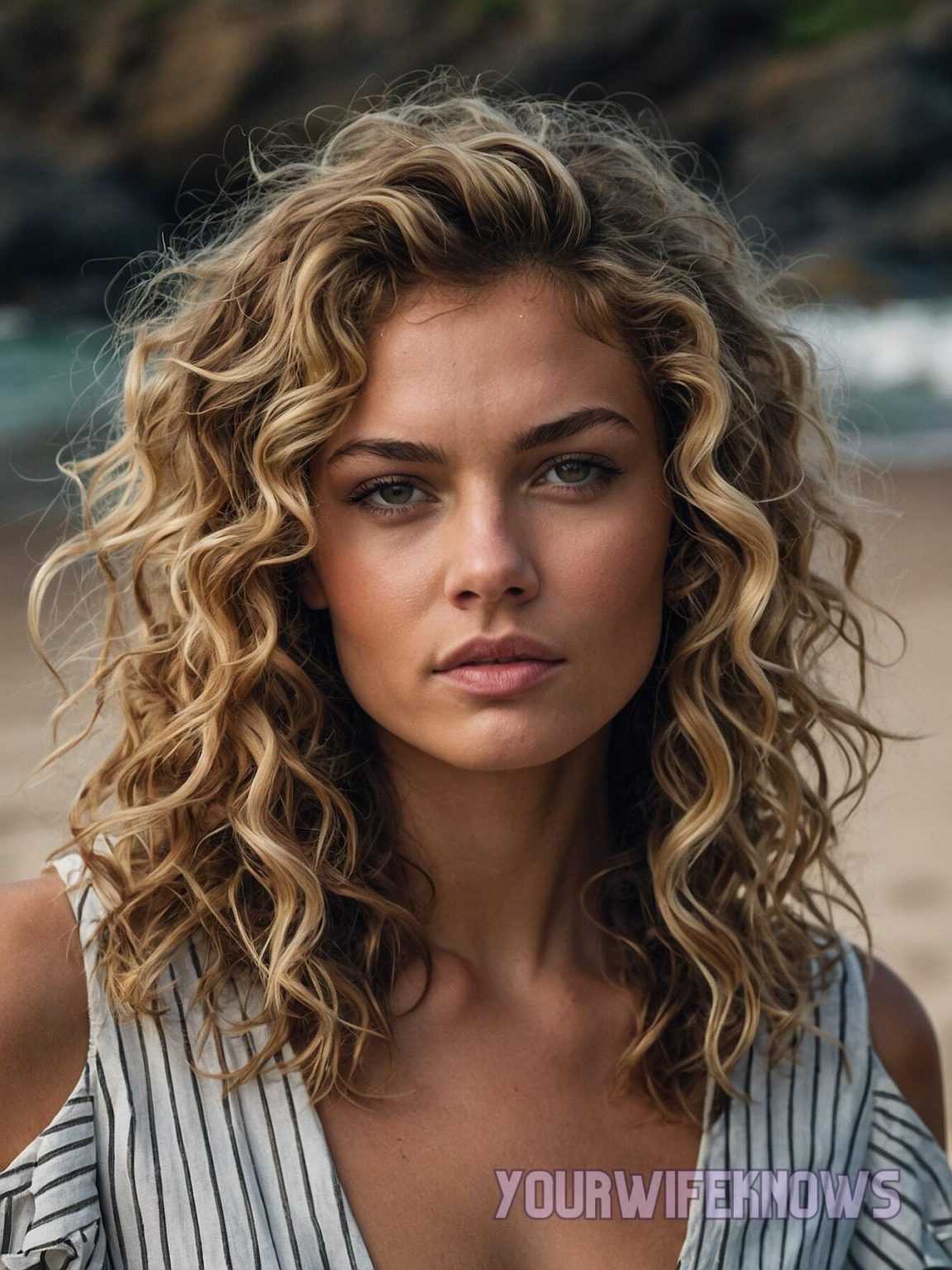 25 Trendy Beach Hairstyles for Curly Hair: From Sunrise to Sunset