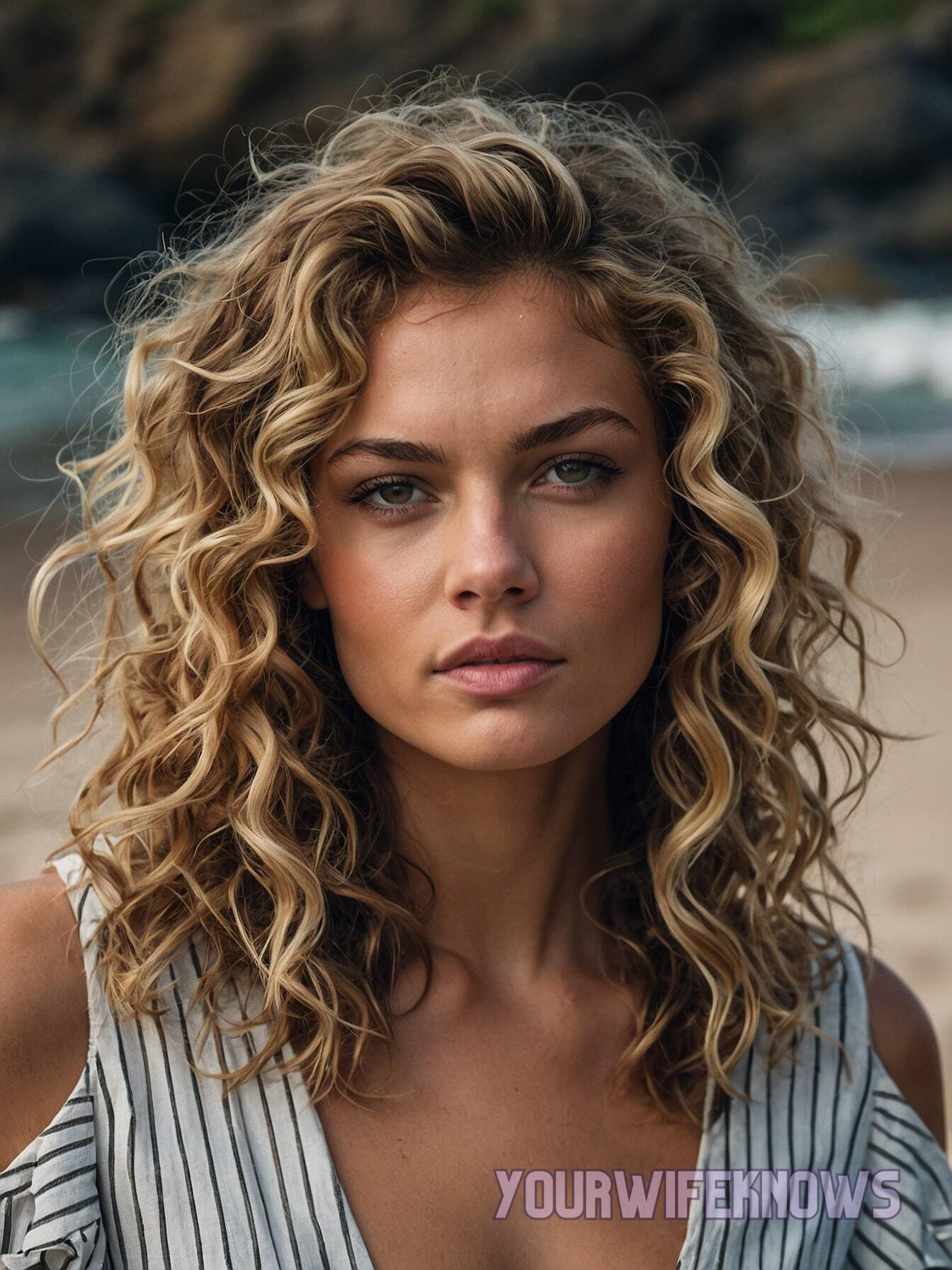 25 Trendy Beach Hairstyles for Curly Hair: From Sunrise to Sunset