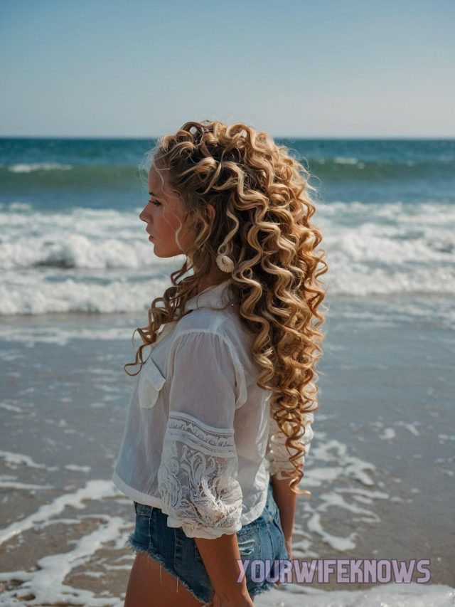 25 Trendy Beach Hairstyles for Curly Hair: From Sunrise to Sunset