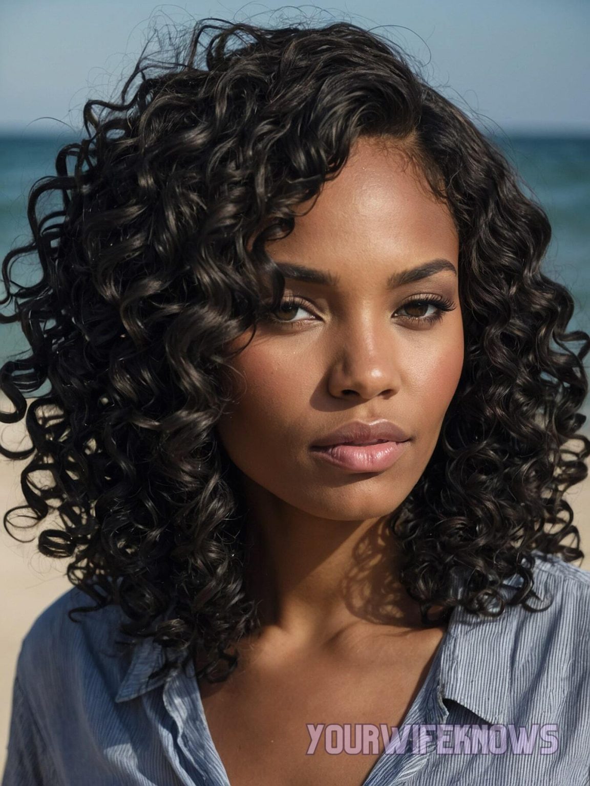 25 Trendy Beach Hairstyles for Curly Hair: From Sunrise to Sunset