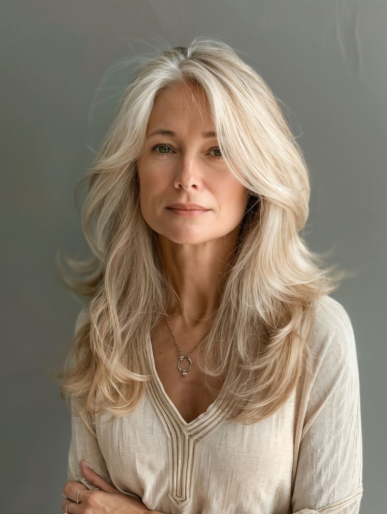 48 Stunning Blonde Hair Color Ideas for Women Over 50