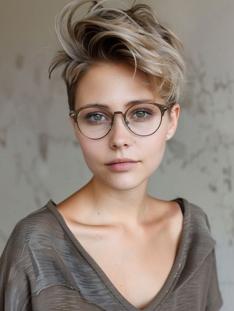 41 Inspiring Short Haircut Ideas for Women with Glasses