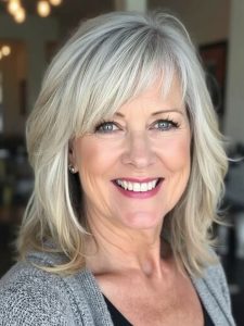 34 Chic Shag Haircuts to Elevate Style for Women Over 50!