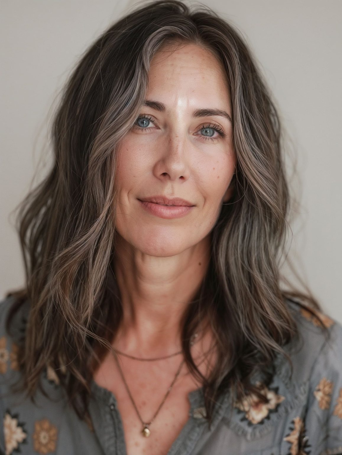 42 Fresh and Elegant Brunette Hair Color Ideas for Women Over 50