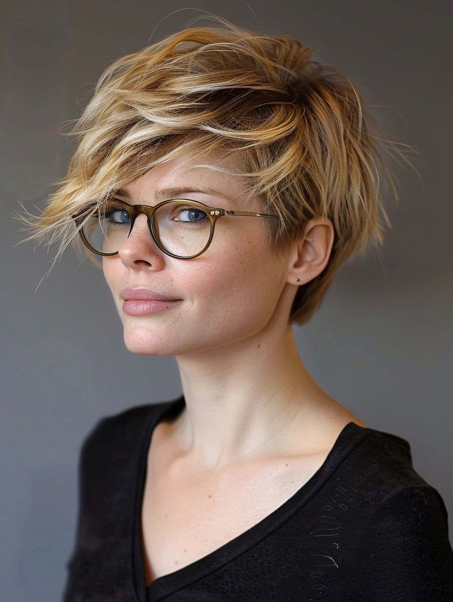 41 Inspiring Short Haircut Ideas for Women with Glasses