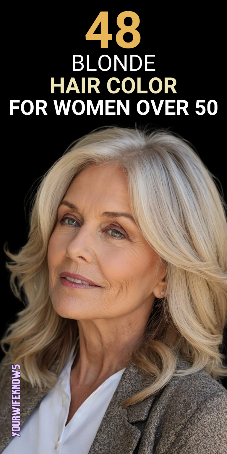 48 Stunning Blonde Hair Color Ideas for Women Over 50