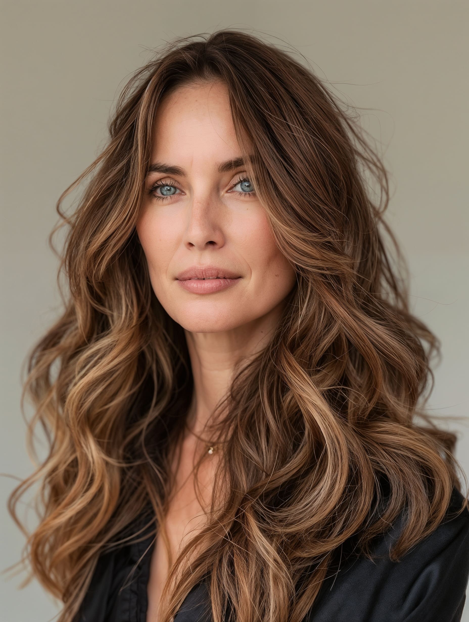 42 Fresh and Elegant Brunette Hair Color Ideas for Women Over 50
