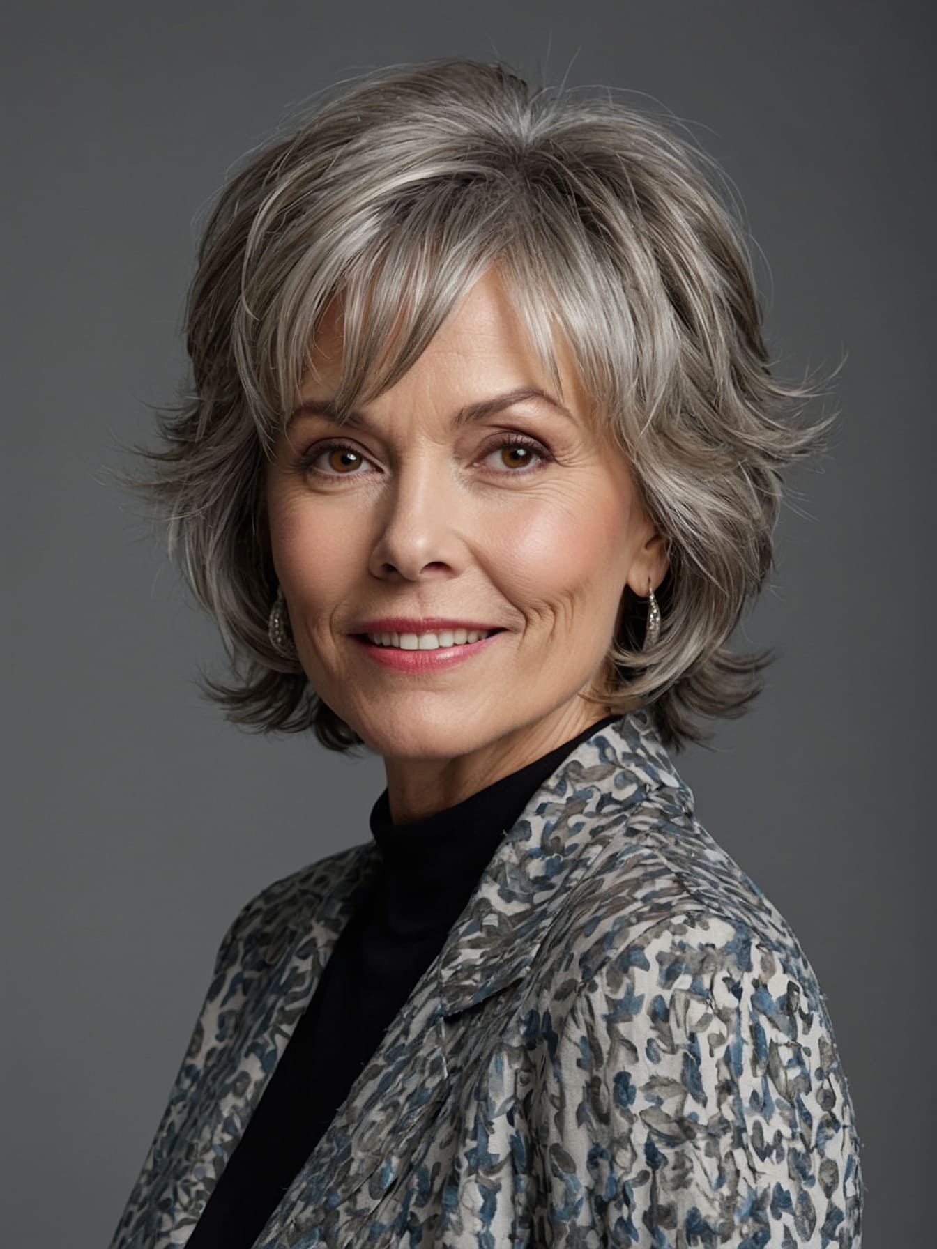 34 Chic Shag Haircuts to Elevate Style for Women Over 50!