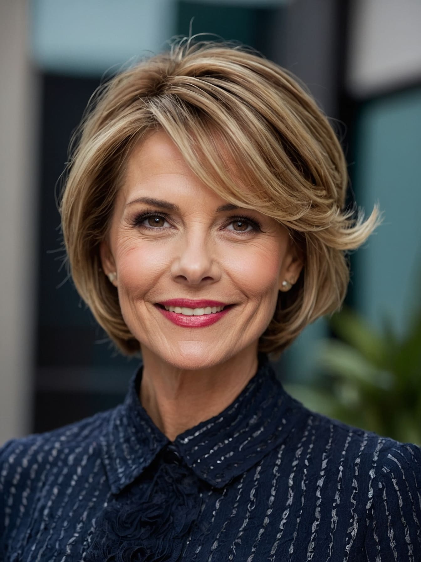 34 Chic Shag Haircuts to Elevate Style for Women Over 50!