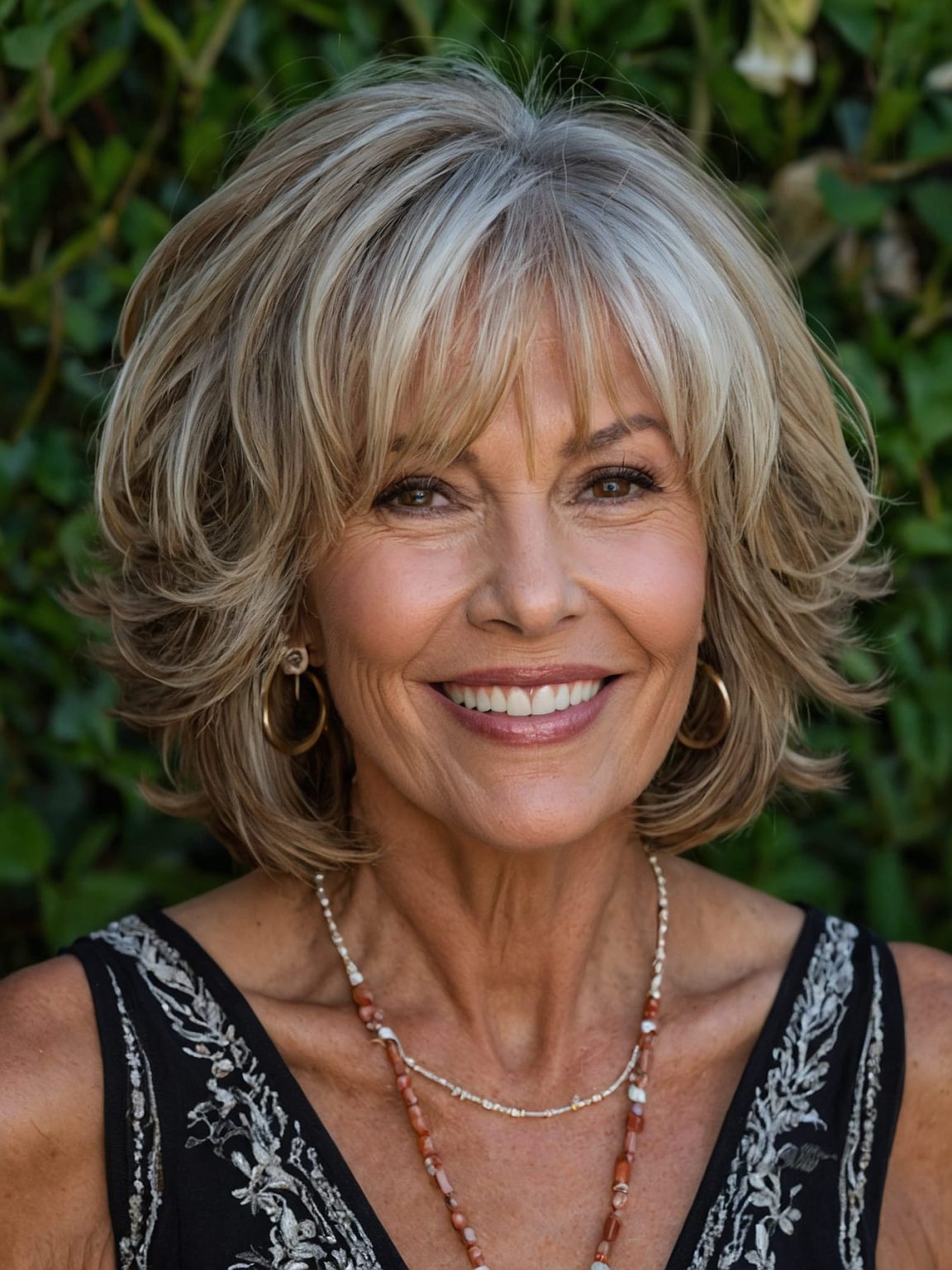 34 Chic Shag Haircuts to Elevate Style for Women Over 50!