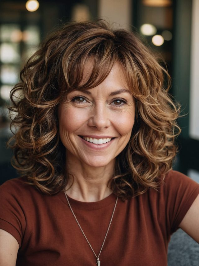 34 Chic Shag Haircuts to Elevate Style for Women Over 50!