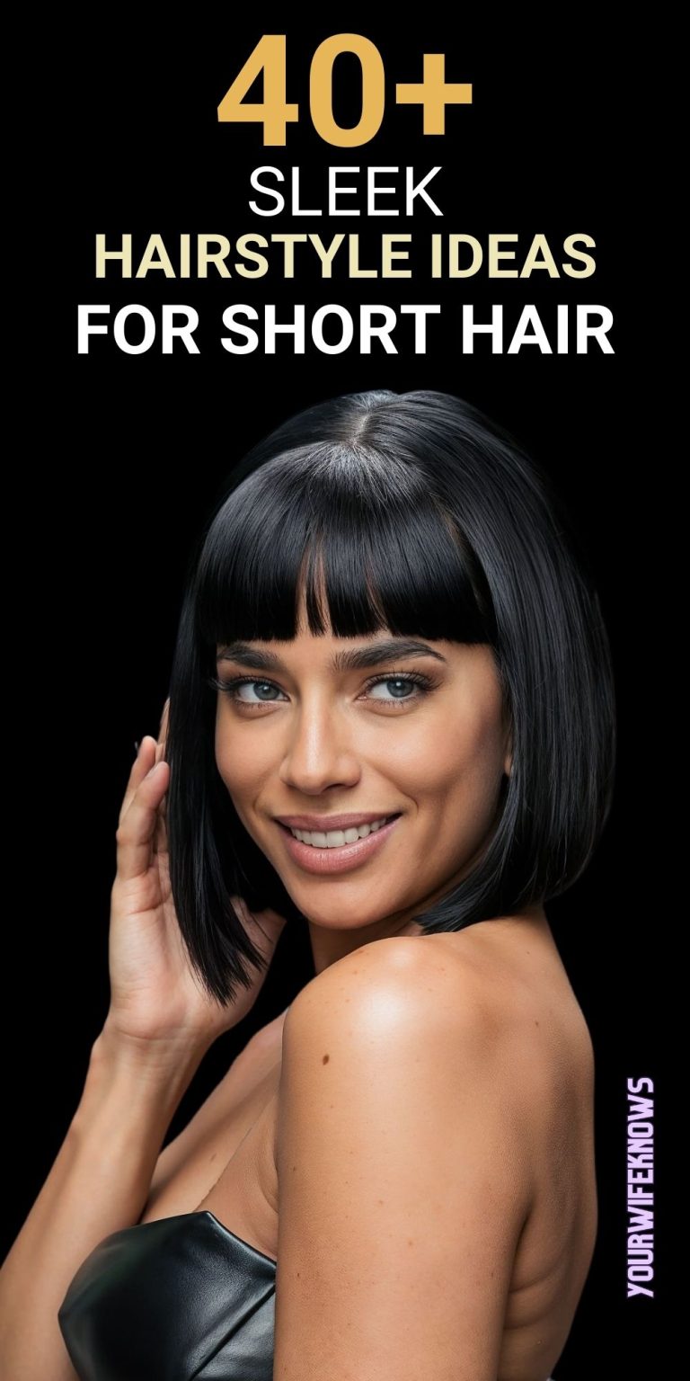 40+ Sleek Hairstyles for Short Hair That Will Transform Your Look