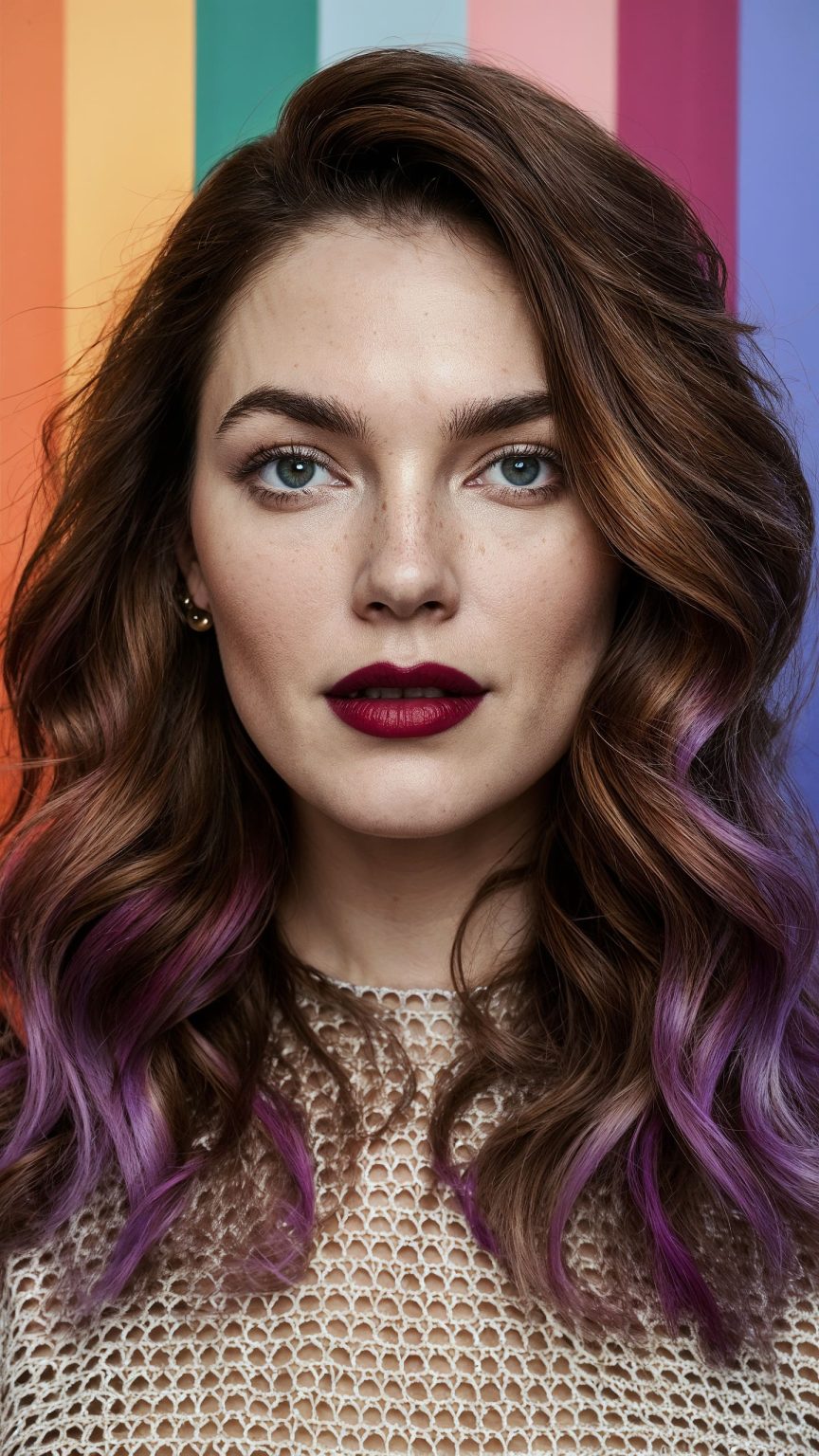 41 Fun Summer Hair Color Peekaboo Ideas to Try Right Now
