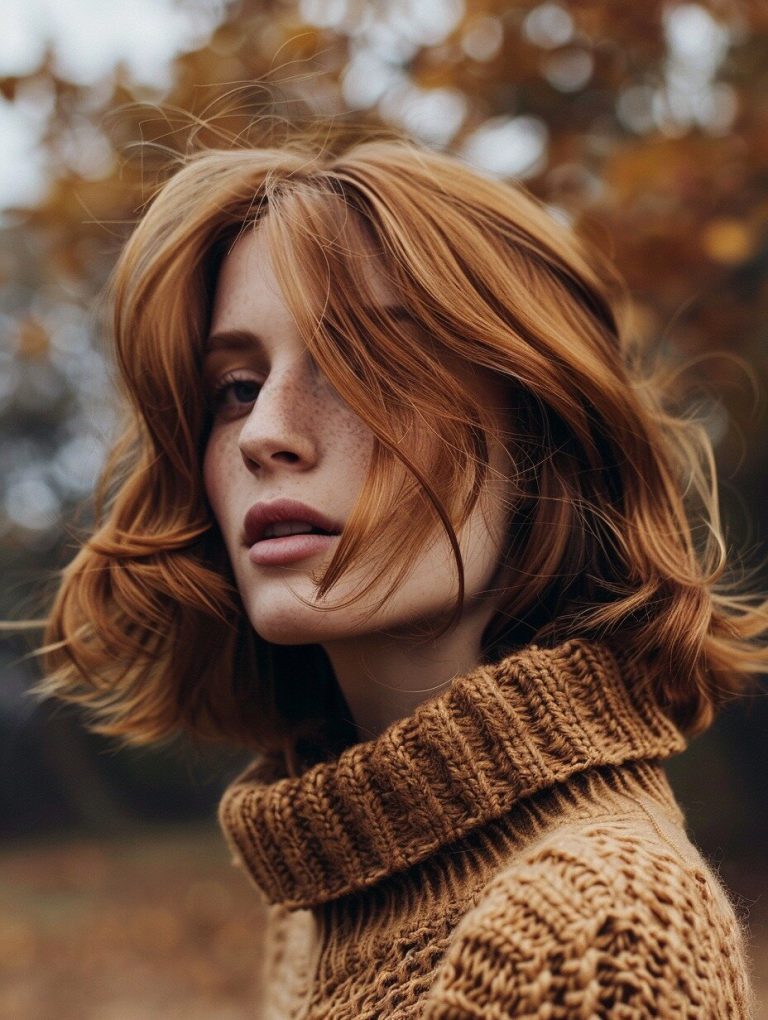 25 Alluring Fall Hair Color Ideas for Redheads