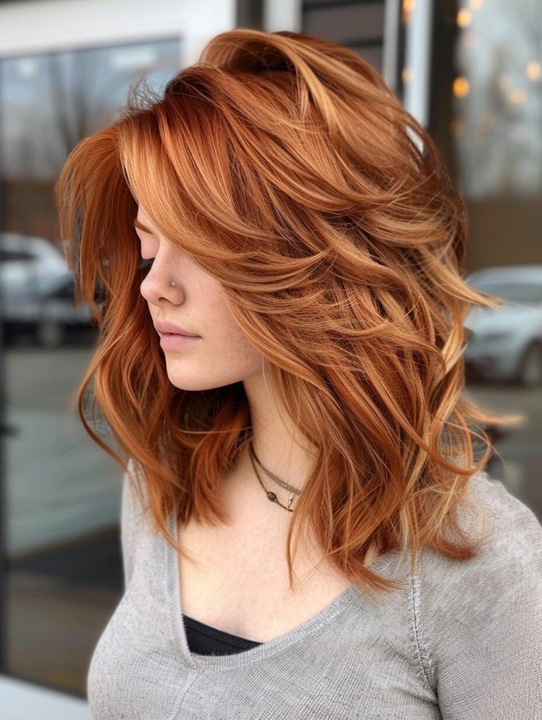 25 Alluring Fall Hair Color Ideas for Redheads