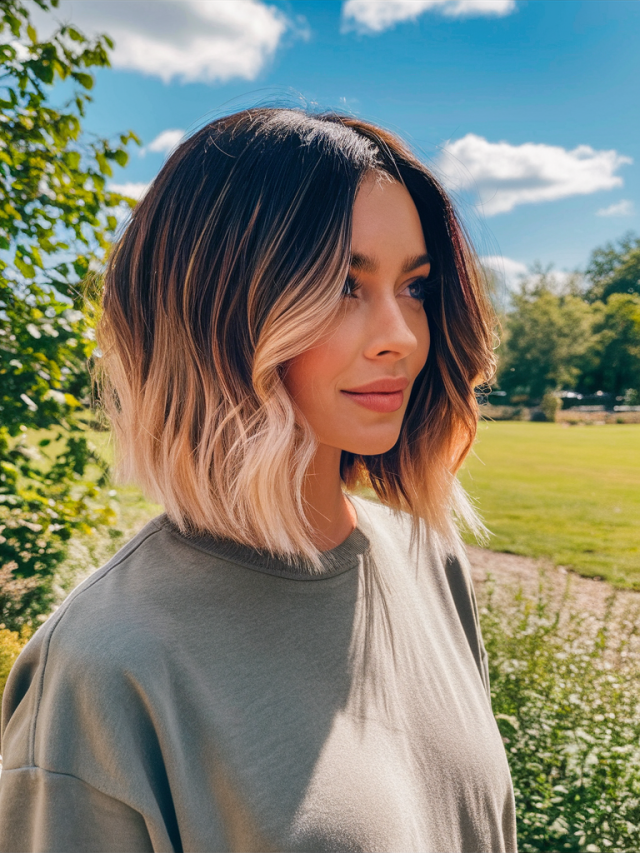 28 Trendy Ombre Hair Color Ideas for Short Hair