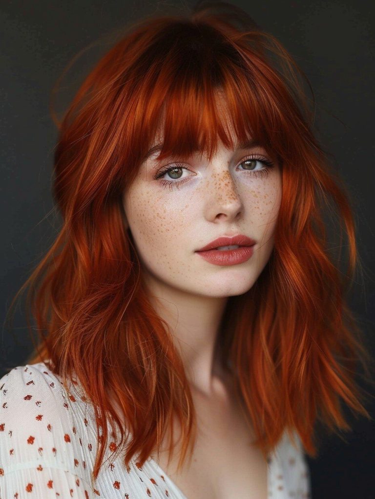 25 Alluring Fall Hair Color Ideas for Redheads