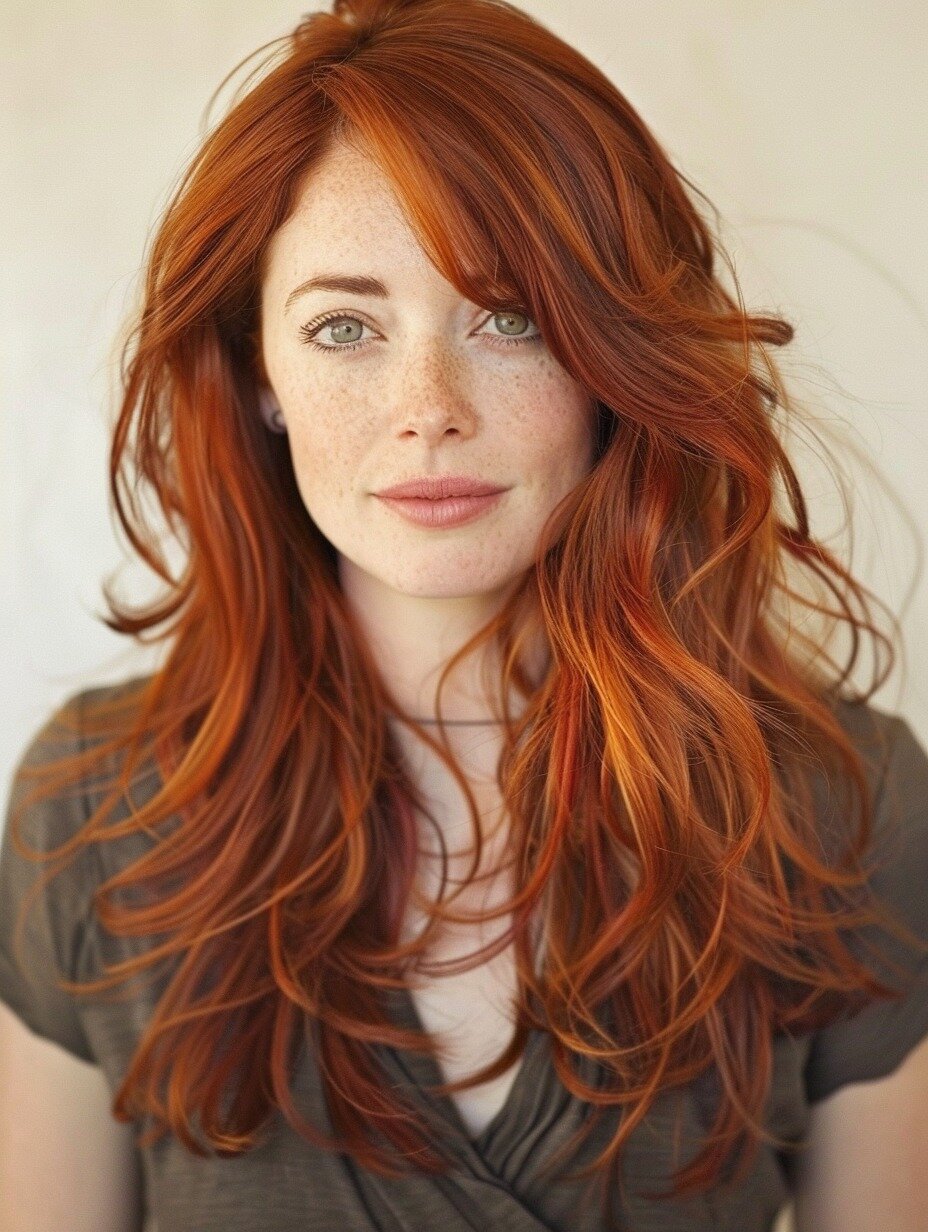 25 Alluring Fall Hair Color Ideas for Redheads