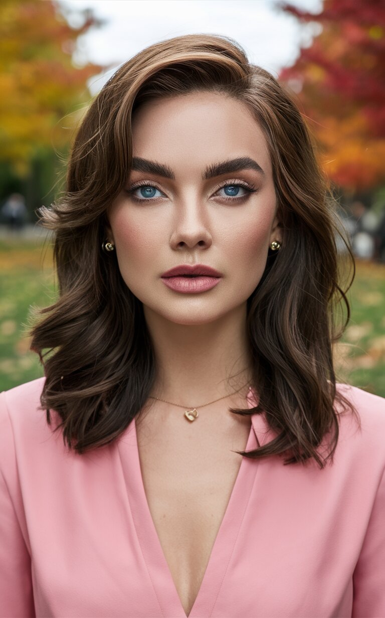 29 Gorgeous Fall Shoulder-Length Hair Ideas to Revamp Your Style
