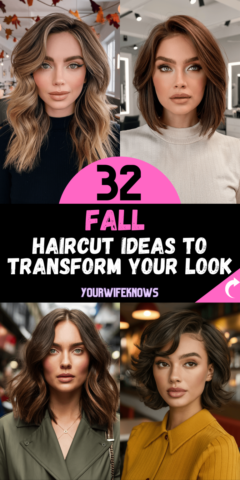 32 Magnificent Fall Haircut Ideas to Transform Your Look This Season