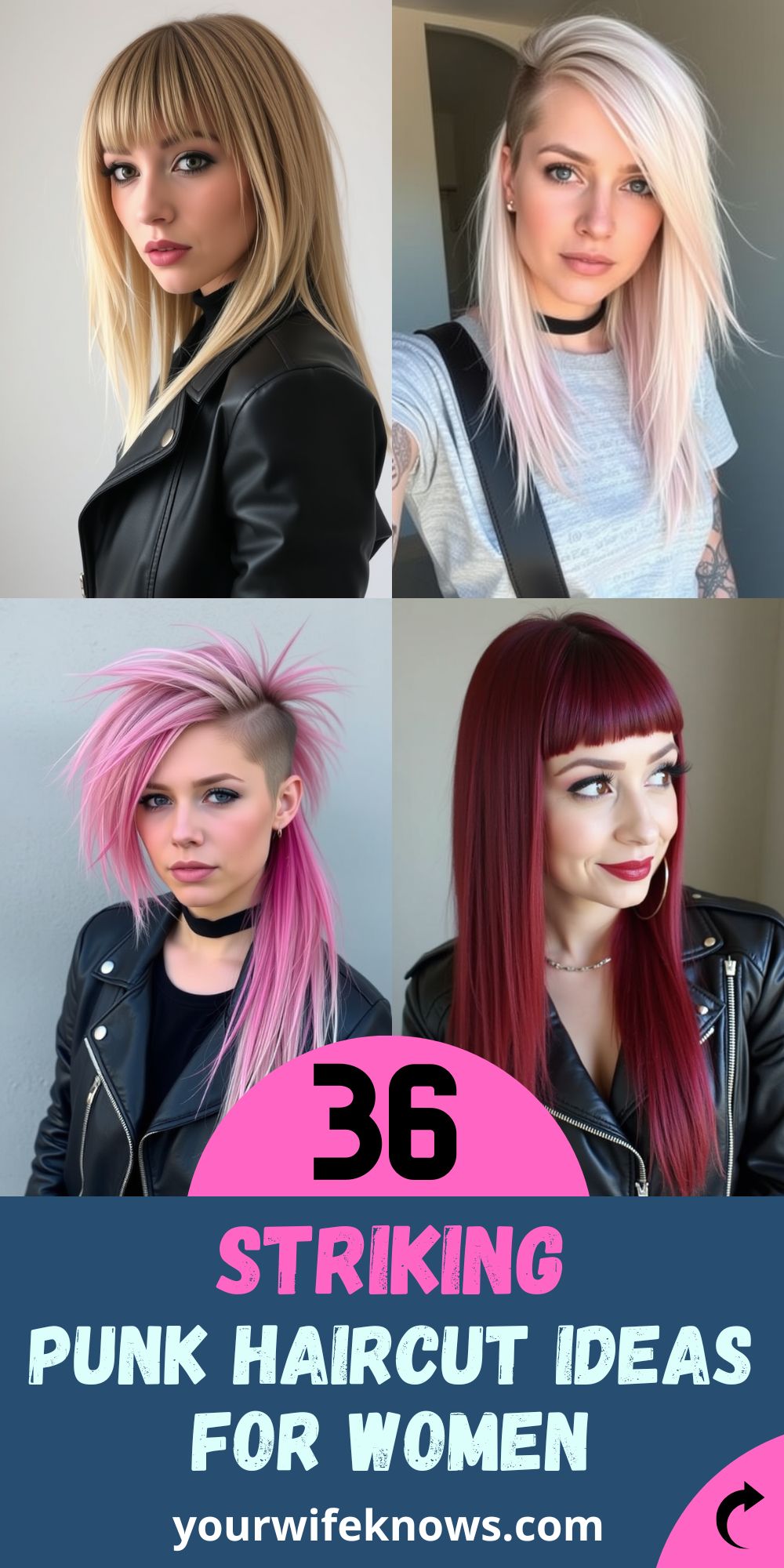 36 Bold Punk Haircuts for Women That Will Make You Stand Out