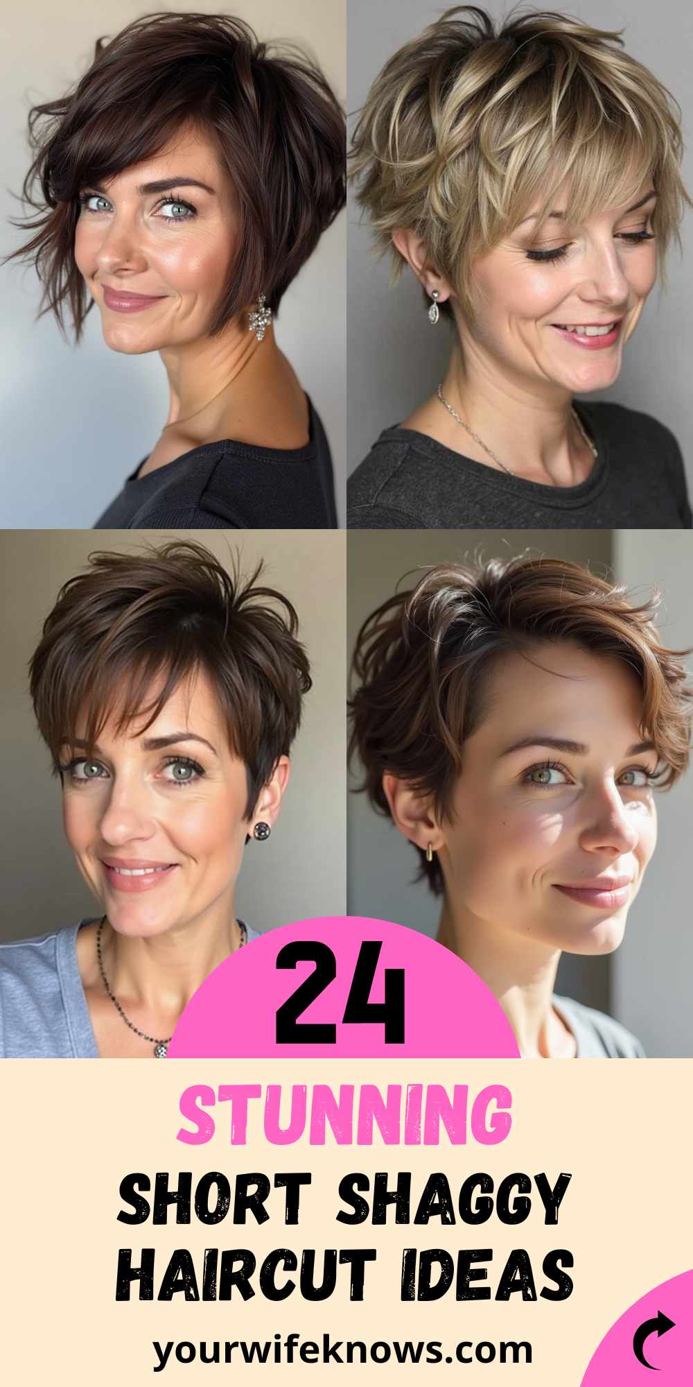 24 Inspiring Ideas for Short Shaggy Haircuts
