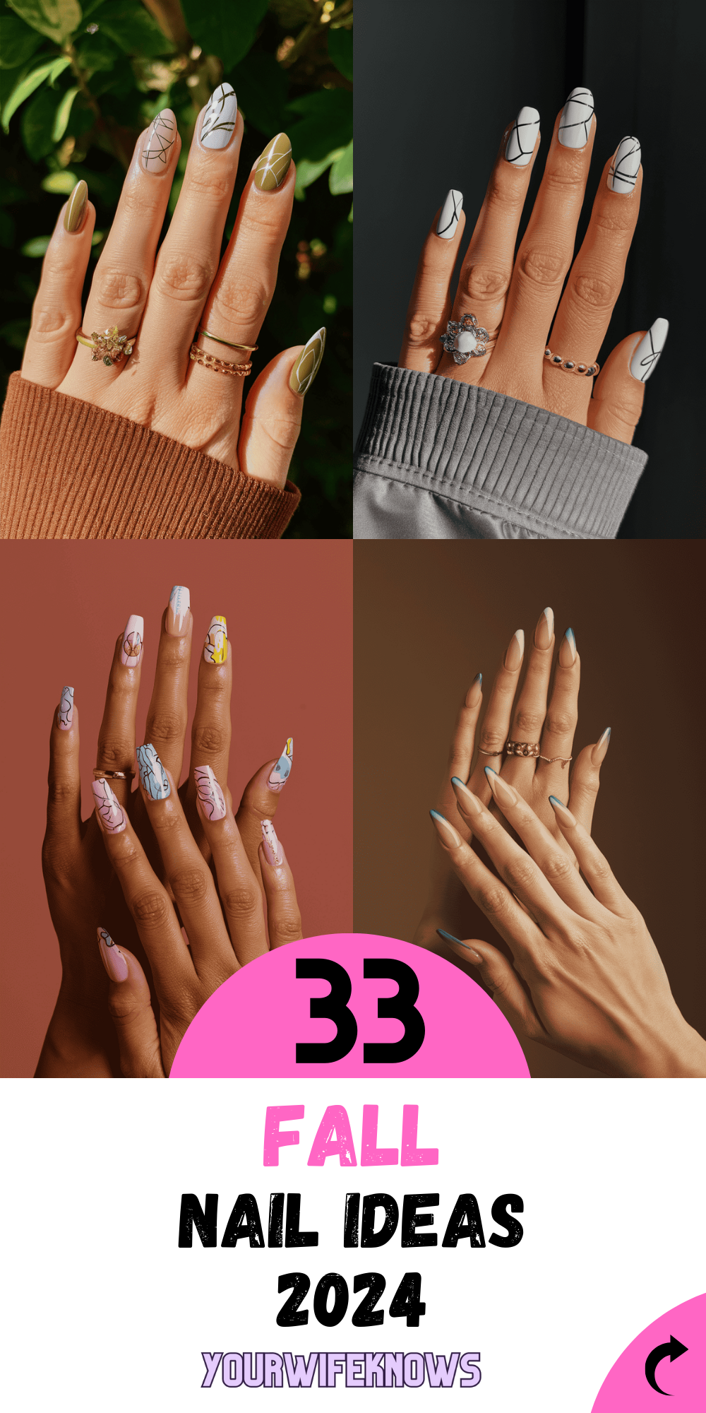 33 Wonderful Fall Nails 2024 Ideas You Need to Try