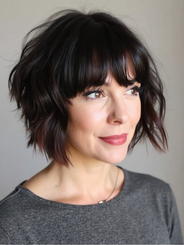 37 Wispy Bangs Haircut Ideas for 2024