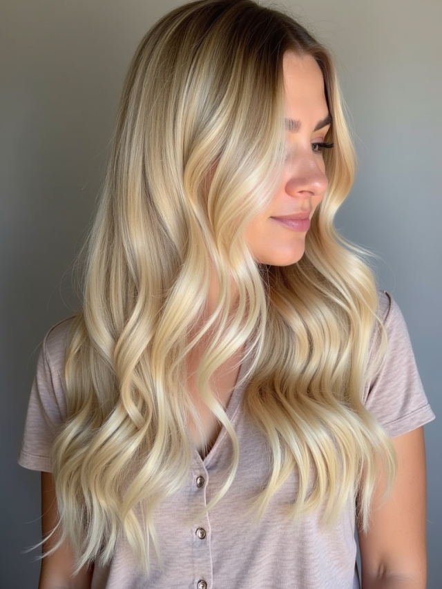 29 Golden Blonde Hair Color Ideas