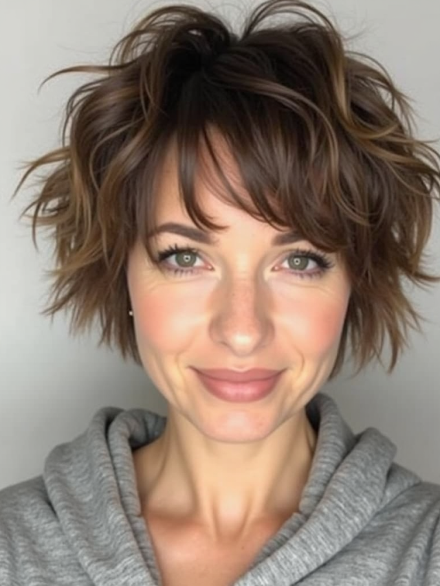 24 Inspiring Ideas for Short Shaggy Haircuts