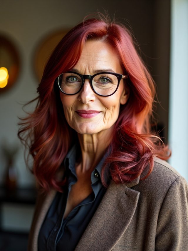 28 Brilliant Hair Color Ideas for Women Over 50