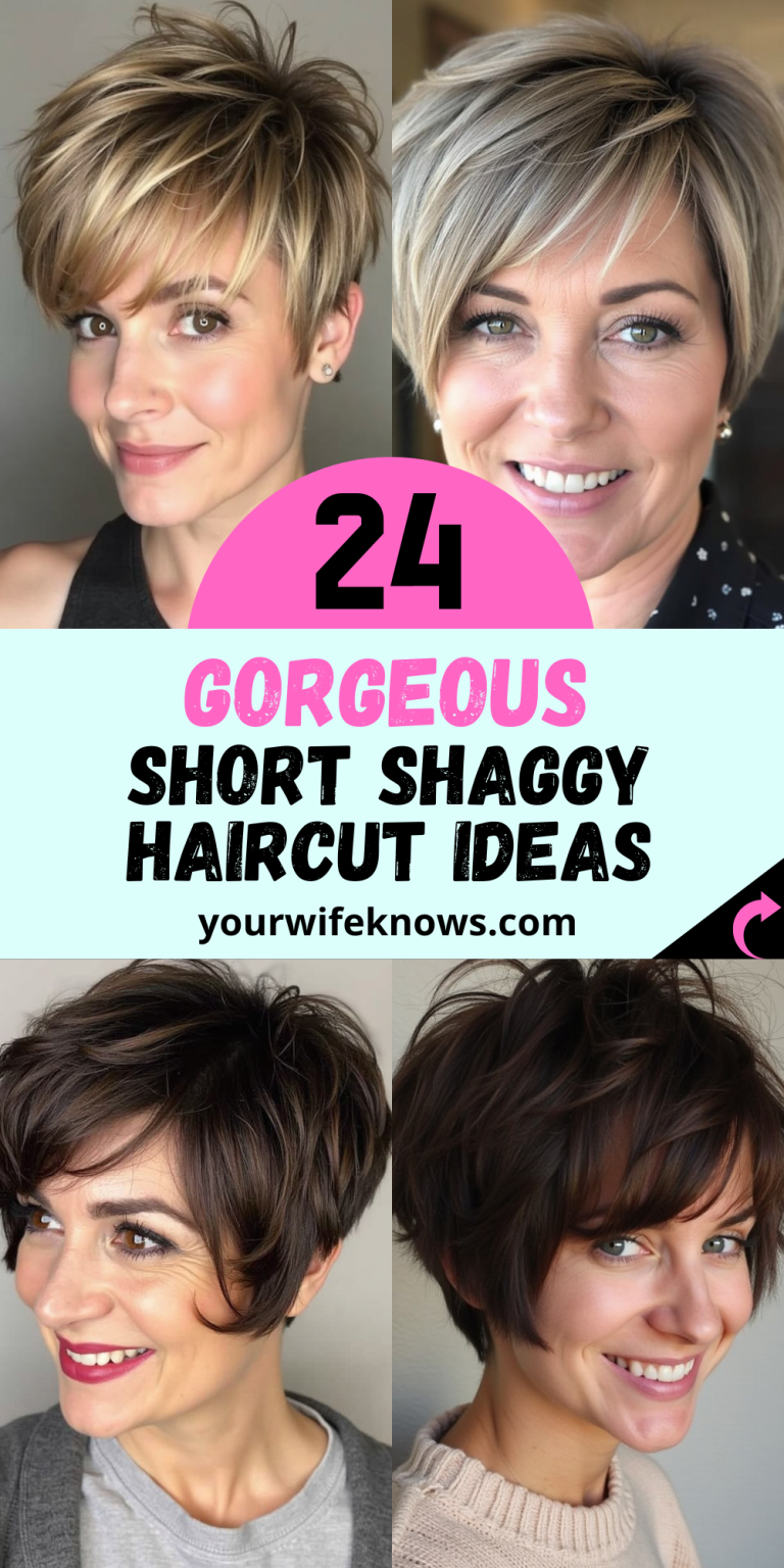 24 Inspiring Ideas for Short Shaggy Haircuts
