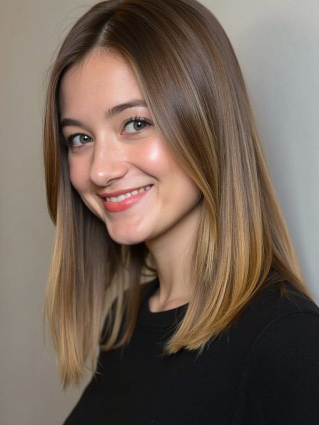 30 Medium-Length Straight Haircuts That You’ll Love to Try Right Now