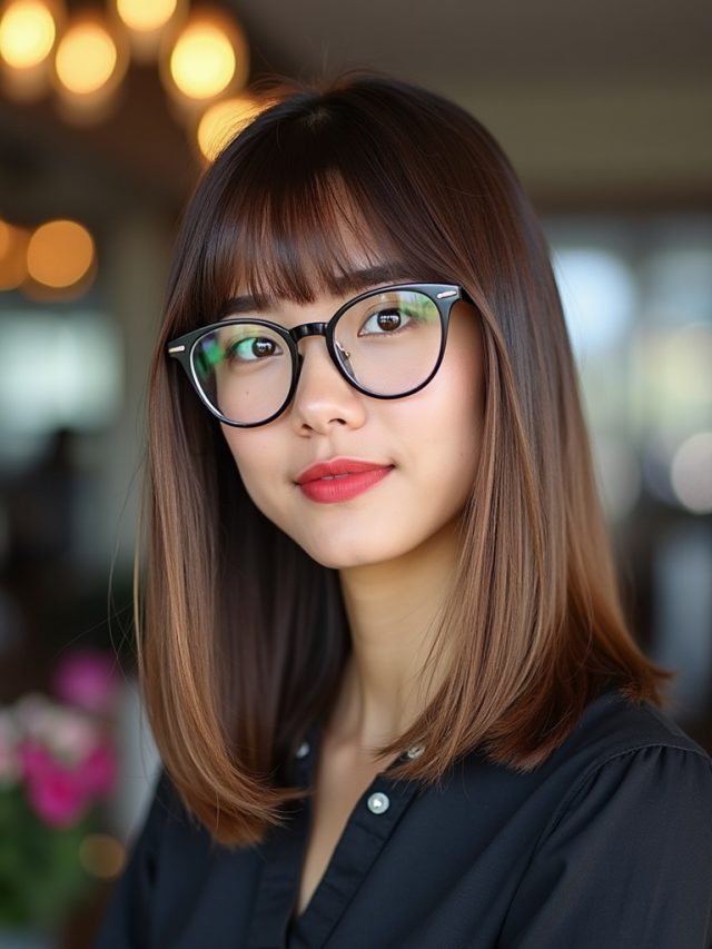 30 Medium-Length Straight Haircuts That You’ll Love to Try Right Now
