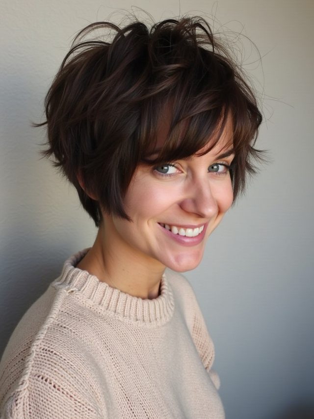 24 Inspiring Ideas for Short Shaggy Haircuts