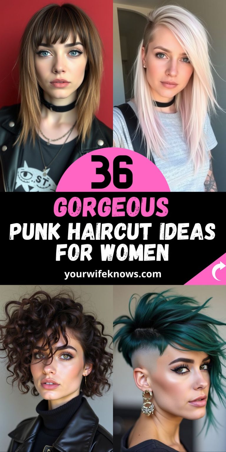 36 Bold Punk Haircuts for Women That Will Make You Stand Out