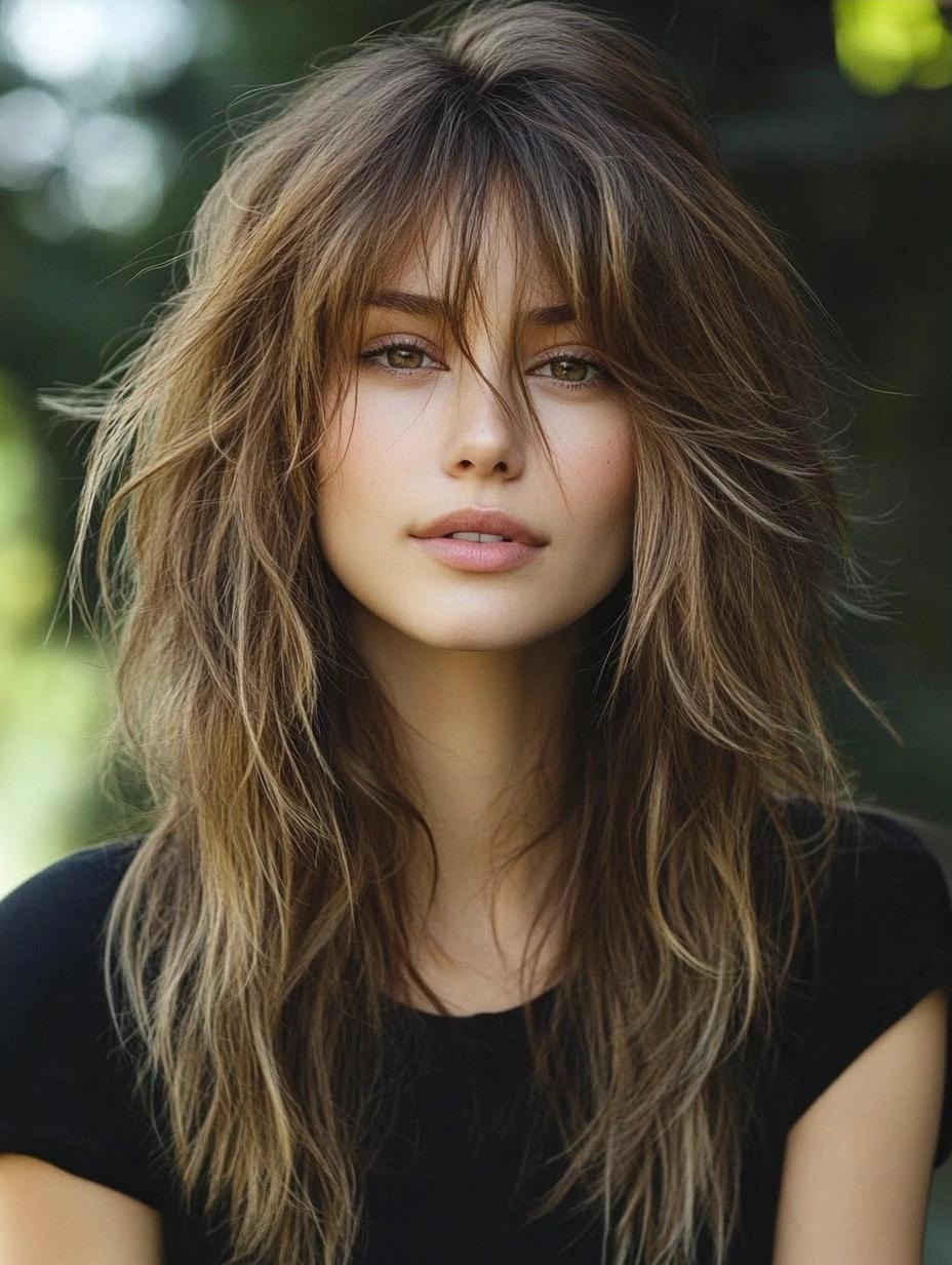 29 Stunning Shag Haircut Ideas for Long Hair: Trendy Layers, Colors ...