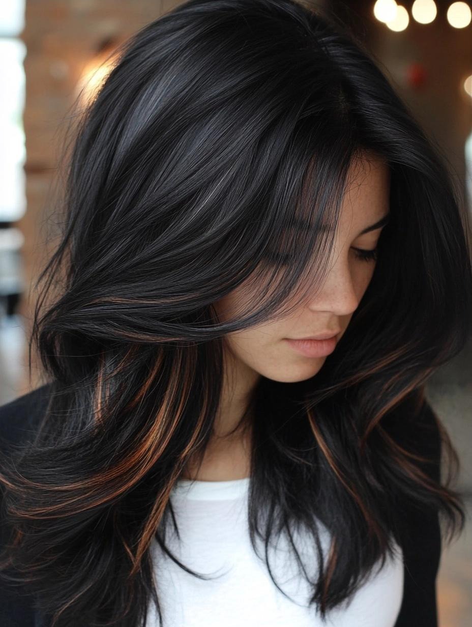 34 Stunning Black Hair Color Ideas