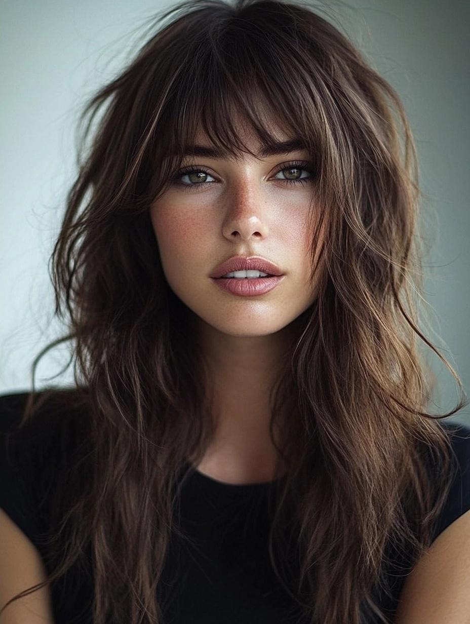 29 Stunning Shag Haircut Ideas for Long Hair: Trendy Layers, Colors ...