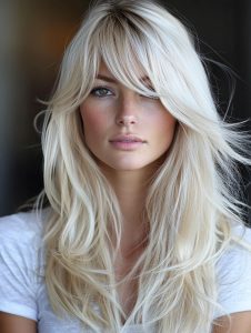 34 Long Layered Hair Ideas with Side Bangs for 2025: Trends, Tips, and ...