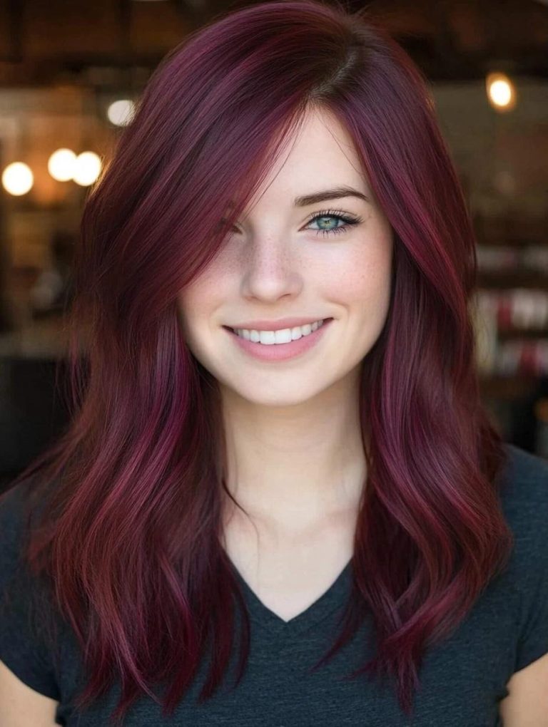Ready for a Change? 29 Stunning Burgundy Hair Color Inspirations