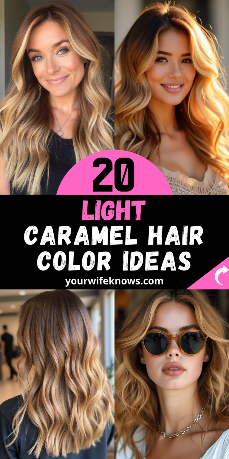 20 Gorgeous Ideas for Light Caramel Hair Color to Inspire Your Next Look