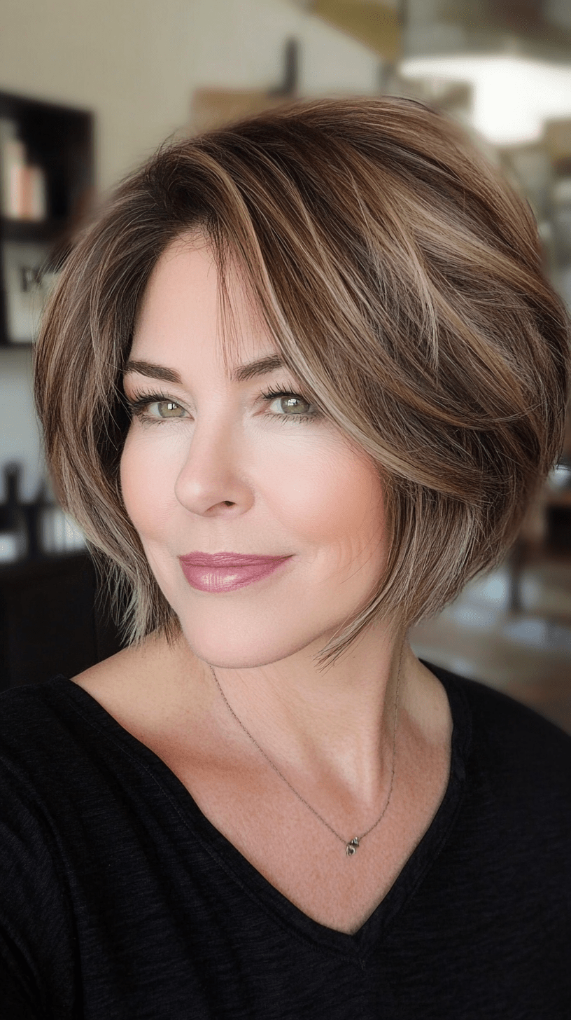 27 Stunning Layered Stacked Bob Haircut Ideas You Need to Try Right Now