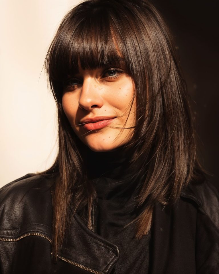 22 Stunning Straight Bangs Hairstyles for Every Length and Occasion