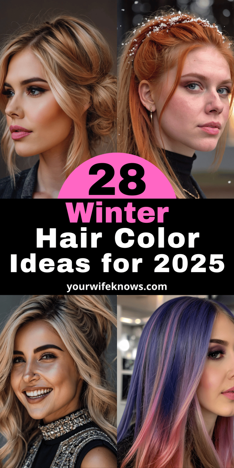 28 Gorgeous Winter Hair Color Ideas to Warm Up Your Look in 2025